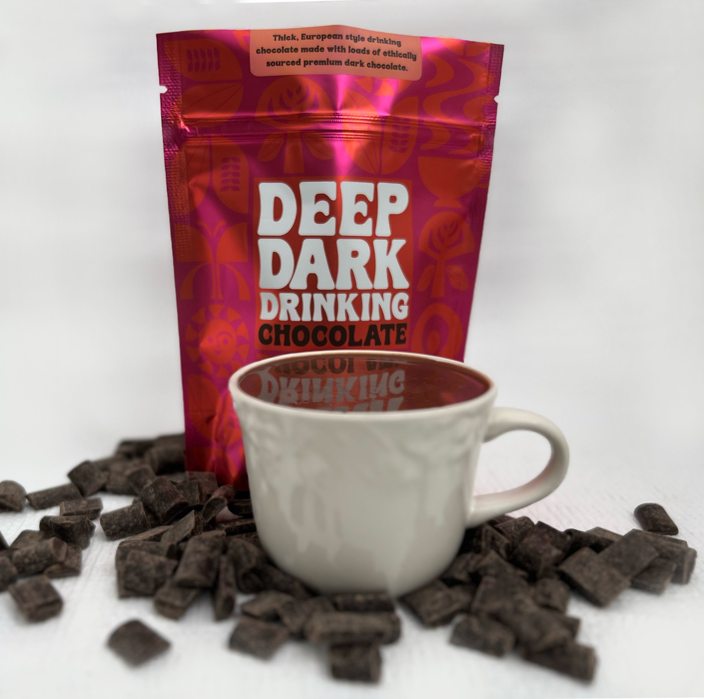 European style sipping chocolate made with premium chocolate – Deep ...